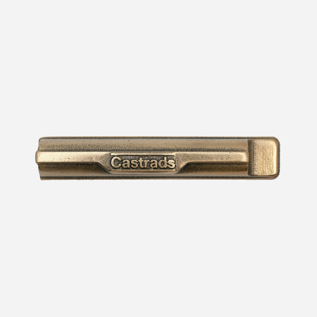 Beaten Brass Colour Sample | Castrads