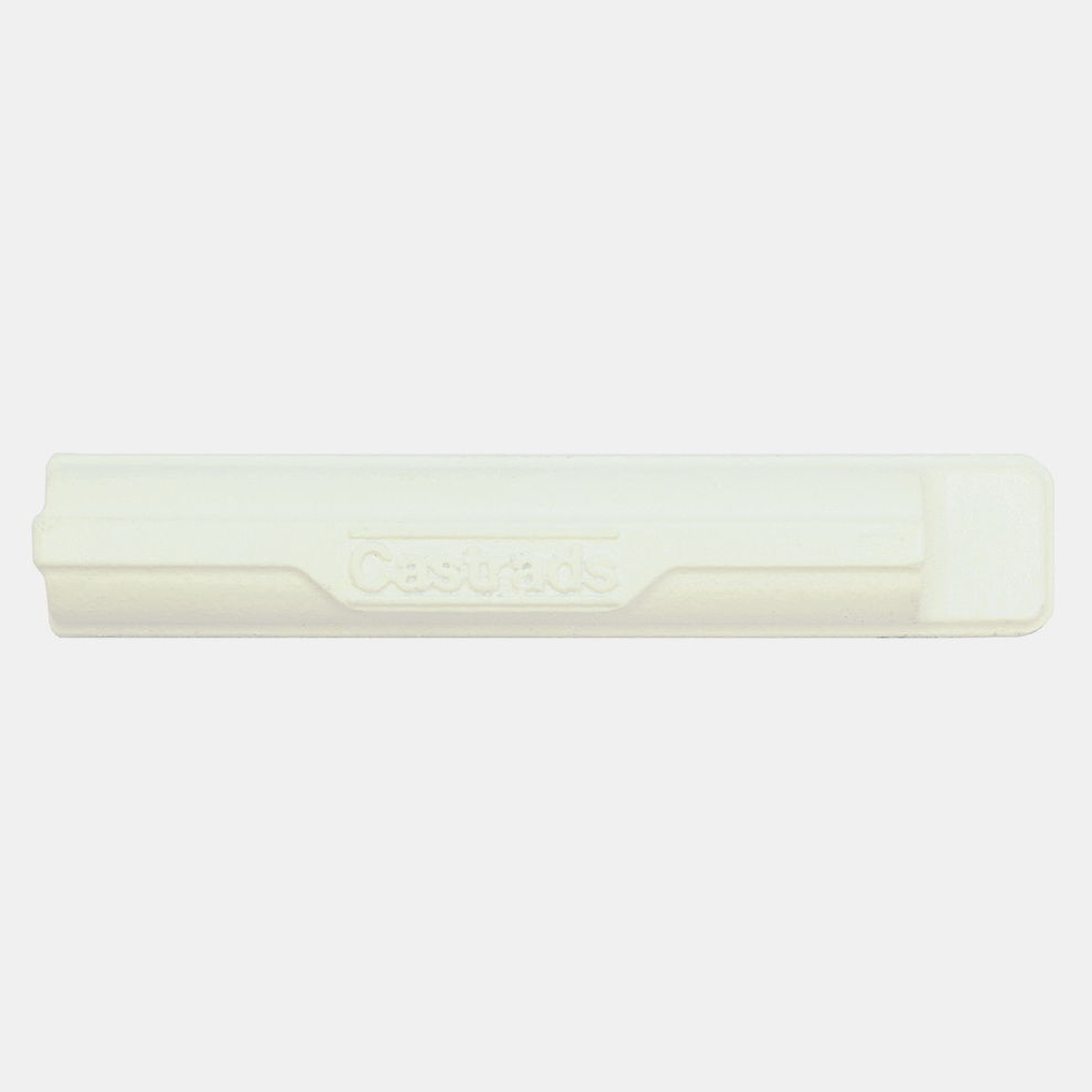 Bright White Colour Sample | Castrads