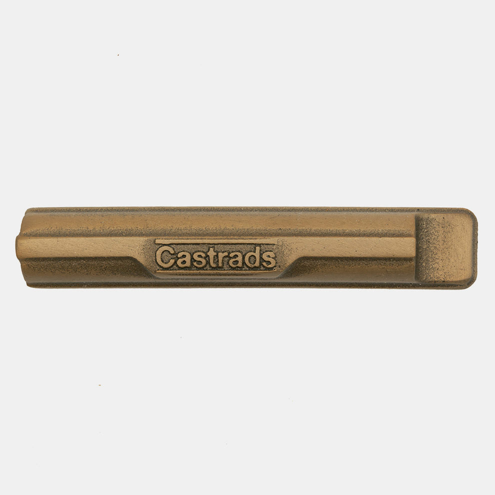 Natural Brass Colour Sample | Castrads